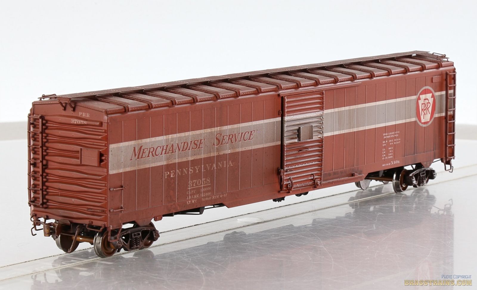 HO Brass Model - Rail Classics R-126 PRR Pennsylvania X-40b Boxcar ...
