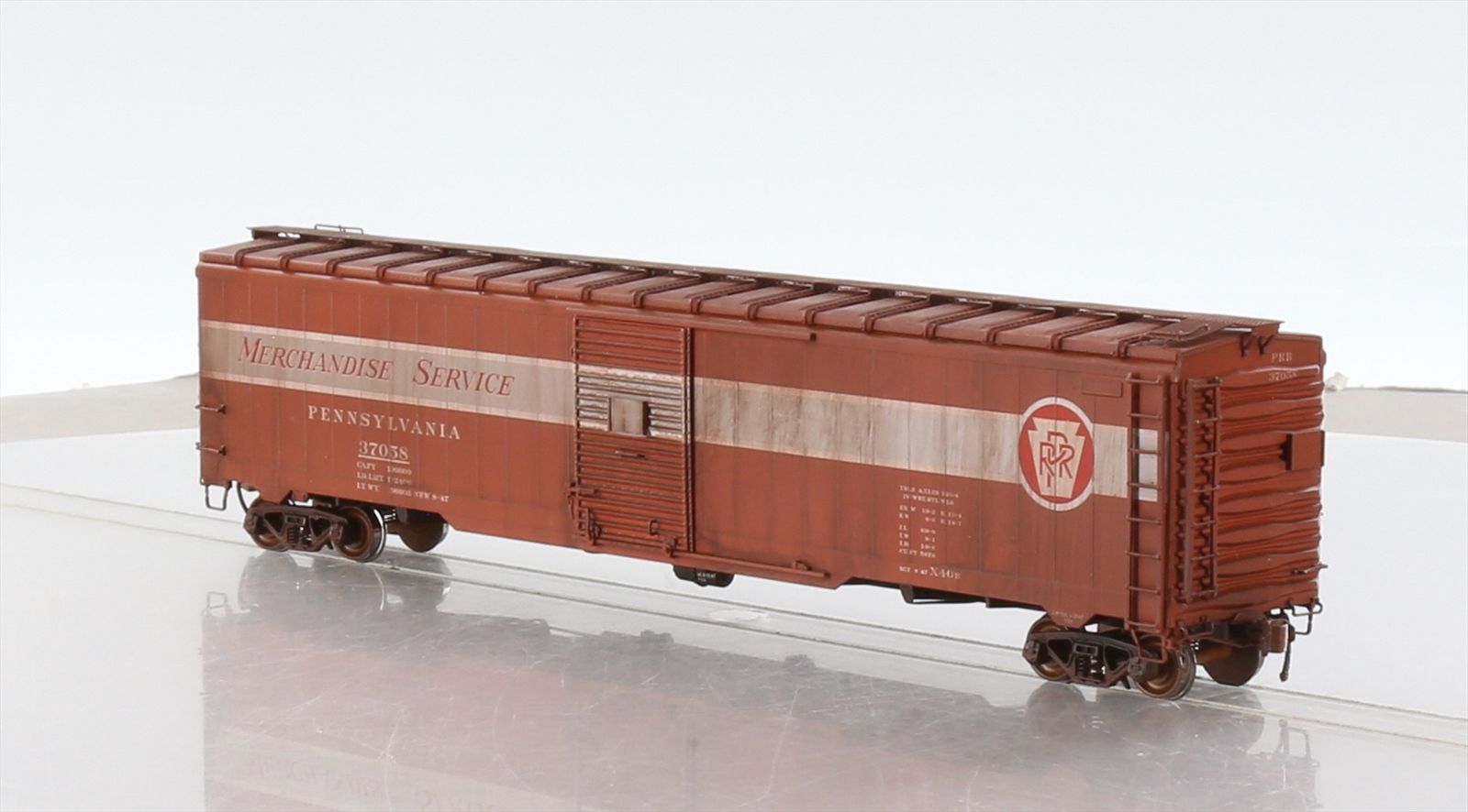 HO Brass Model - Rail Classics R-126 PRR Pennsylvania X-40b Boxcar ...