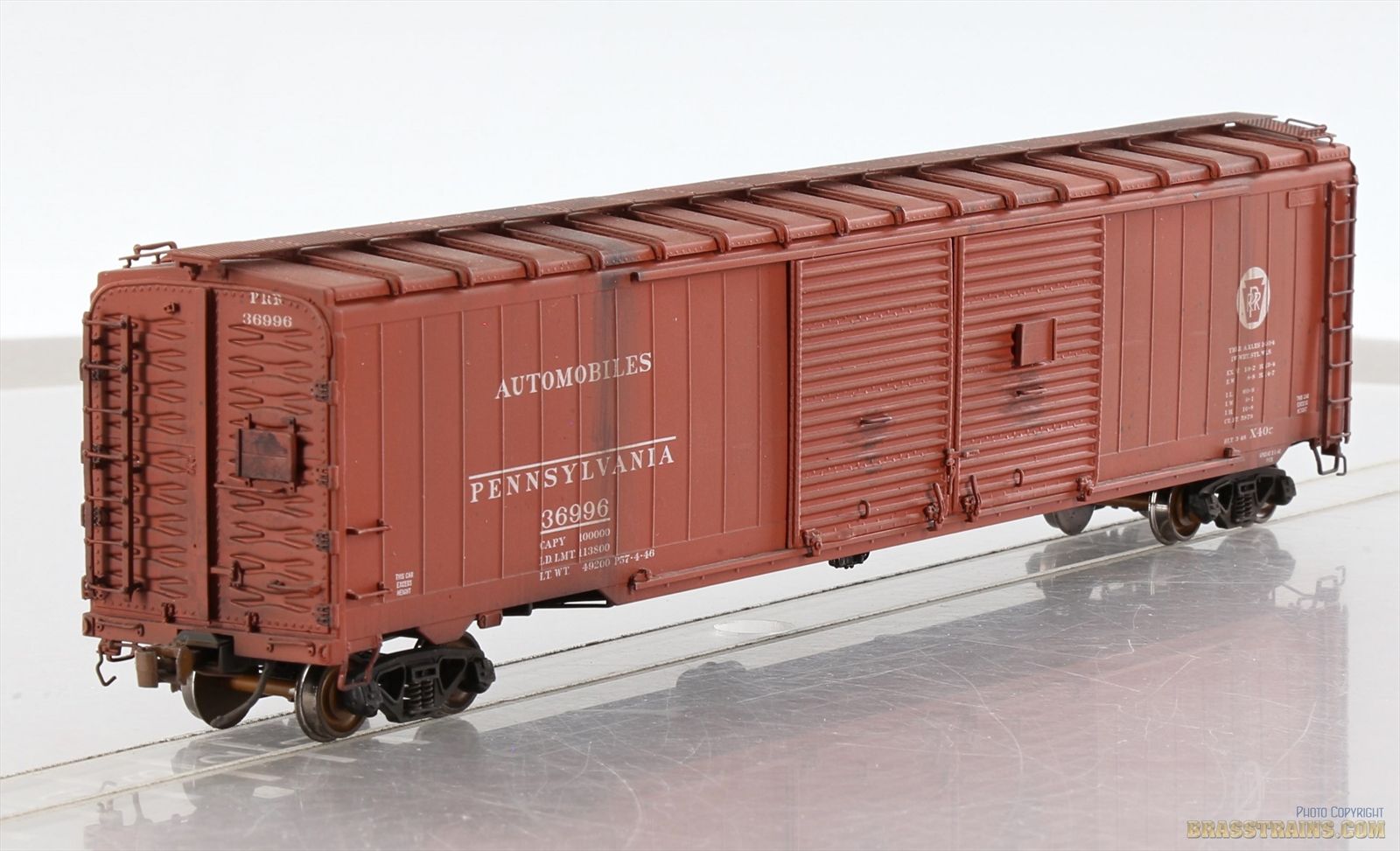 HO Brass Model - Rail Classics R-130 PRR Pennsylvania X-40c Boxcar ...