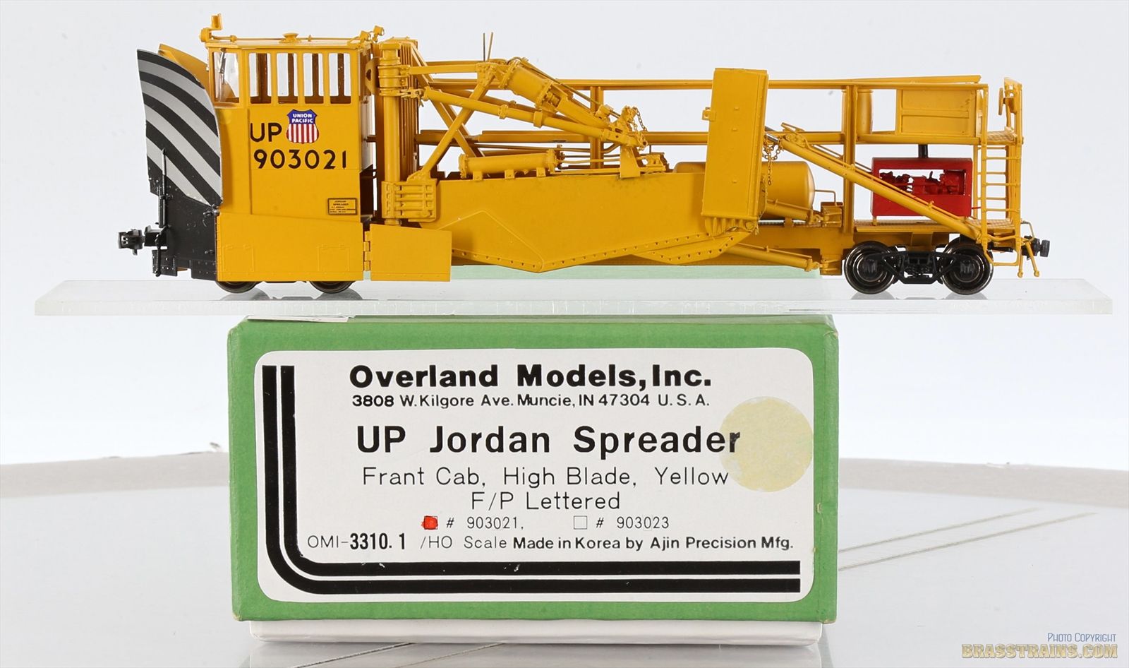 HO Brass Model - OMI 3310.1 UP Union Pacific Jordan Spreader #903021 - F/P