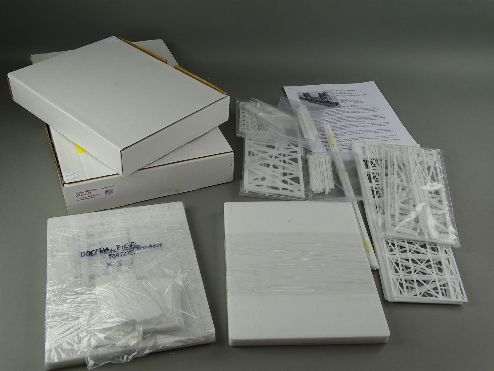 HO Unassembled Craftsman Kit - CMR 028 Double Track Vertical Lift ...