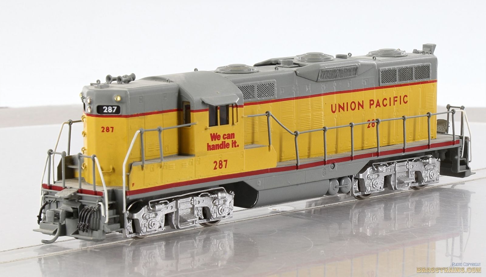 HO Brass Model - Oriental UP Union Pacific GP9 GP9A 48" Fans #287 - Custom