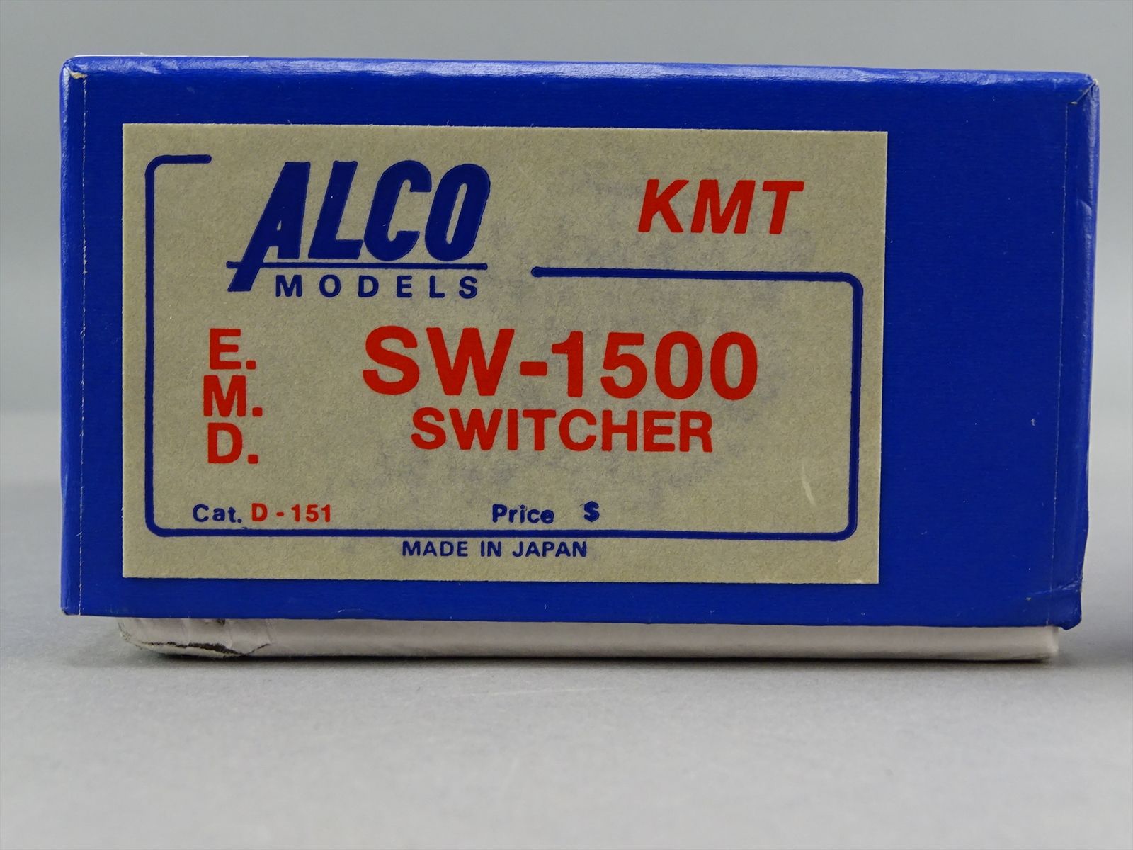 HO Brass Model - Alco D-151 KMT EMD SW-1500 Diesel Switcher - Unpainted