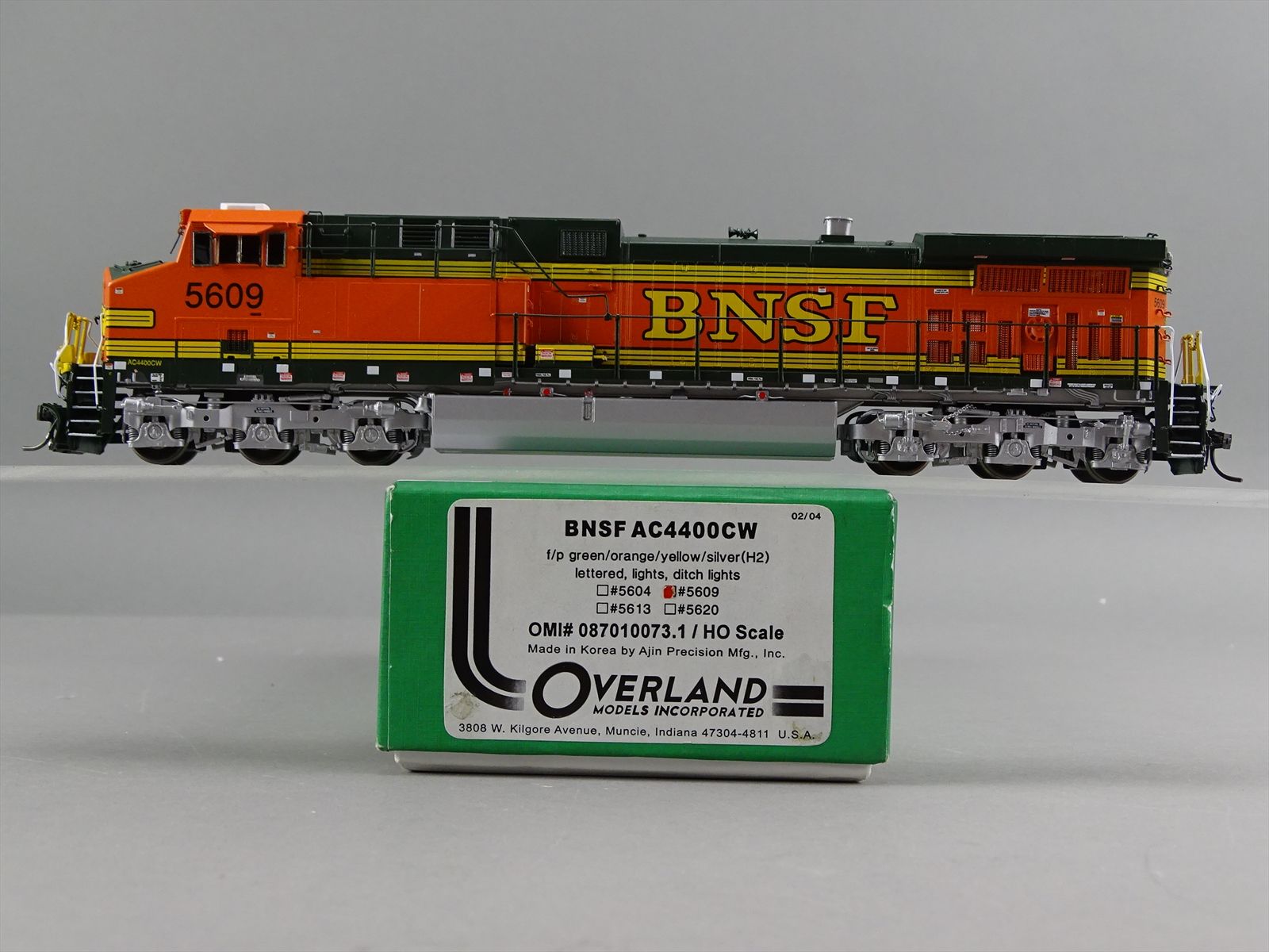 HO Brass Model - OMI 087010073.1 BNSF Burlington Nothern Santa Fe ...