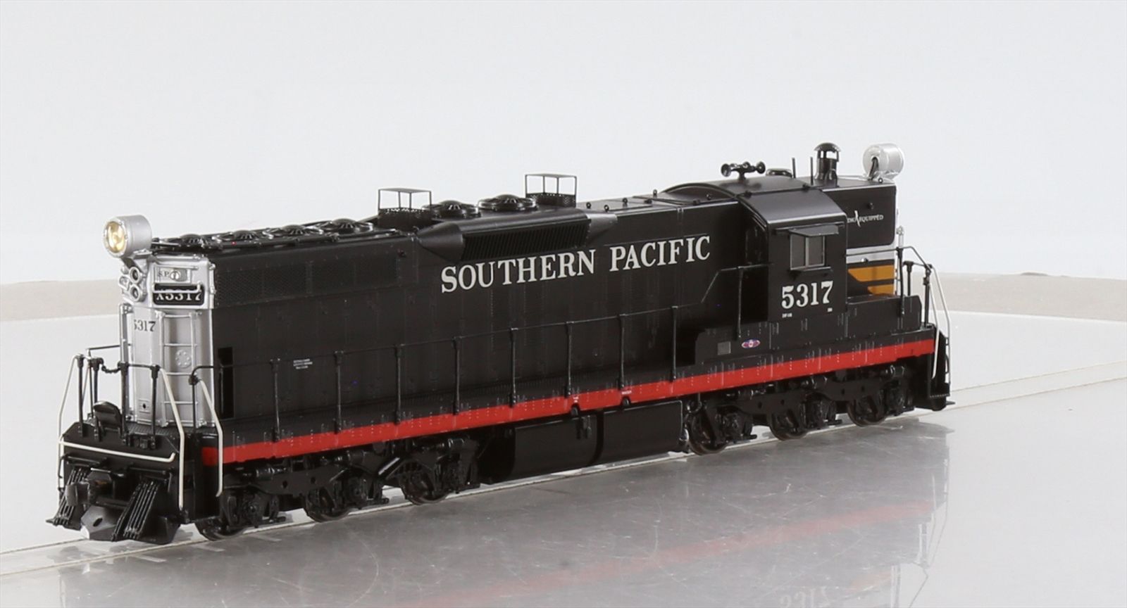 HO Brass Model - OMI 6775.1 SP Southern Pacific SD7 Black Widow DF-118 #5317 - F/P
