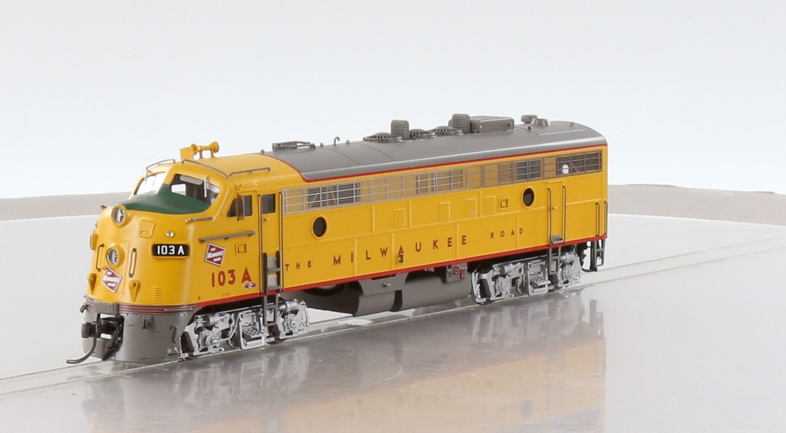 HO Brass Model - DP 2096U Ajin Milwaukee FP7 FP7A A-A Set #103A / #103C ...