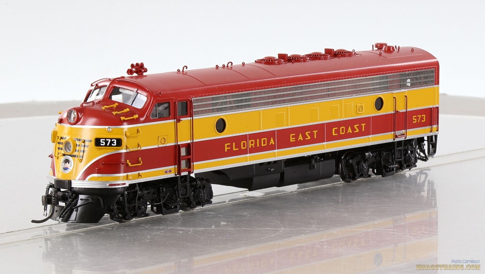 HO Brass Model - DP 2106 FEC Florida East Coast FP7 FP7A A-A Set #572 / #573 - F/P
