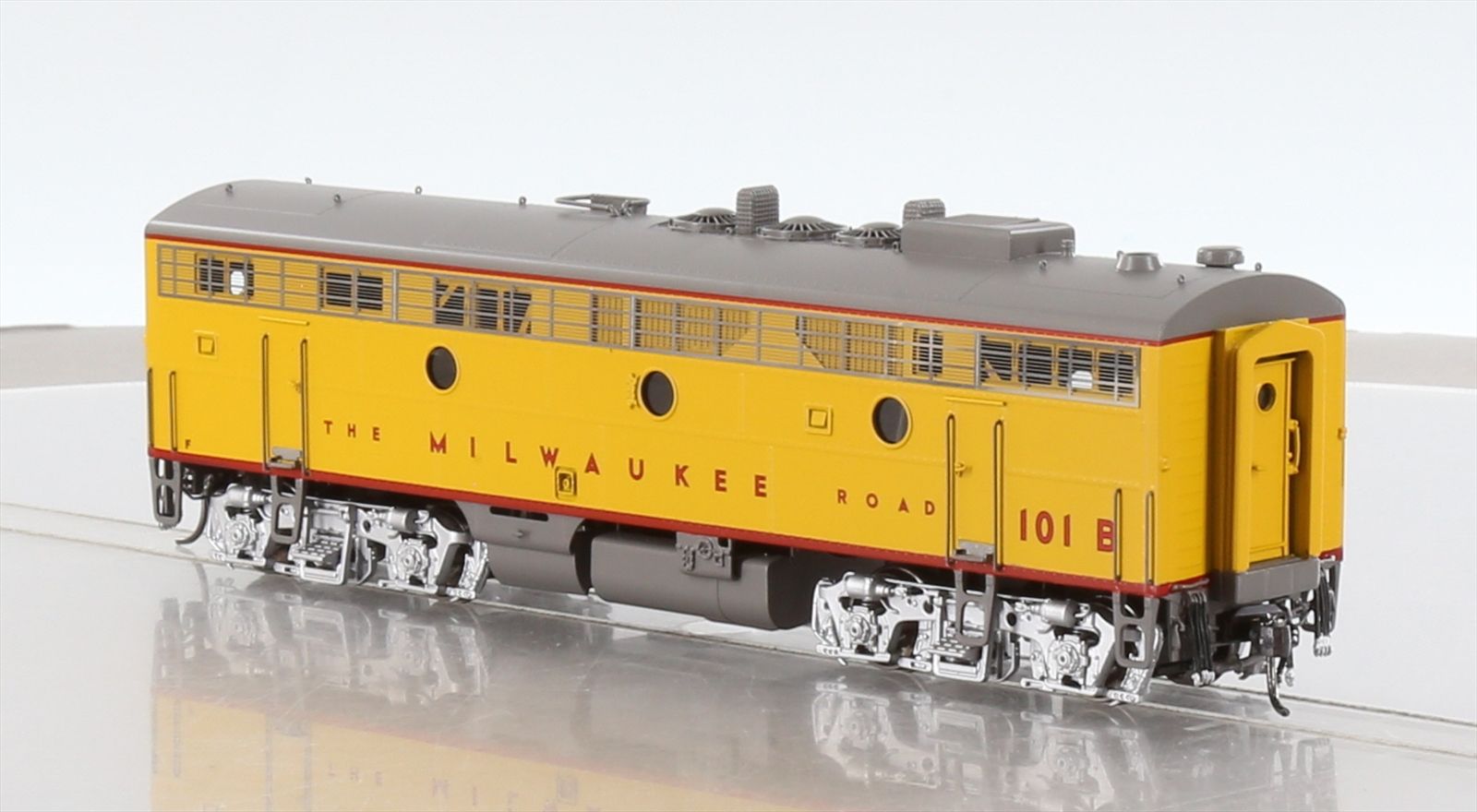 HO Brass Model - DP 2096BU Milwaukee Road F7 F7B #101B - F/P - Ajin