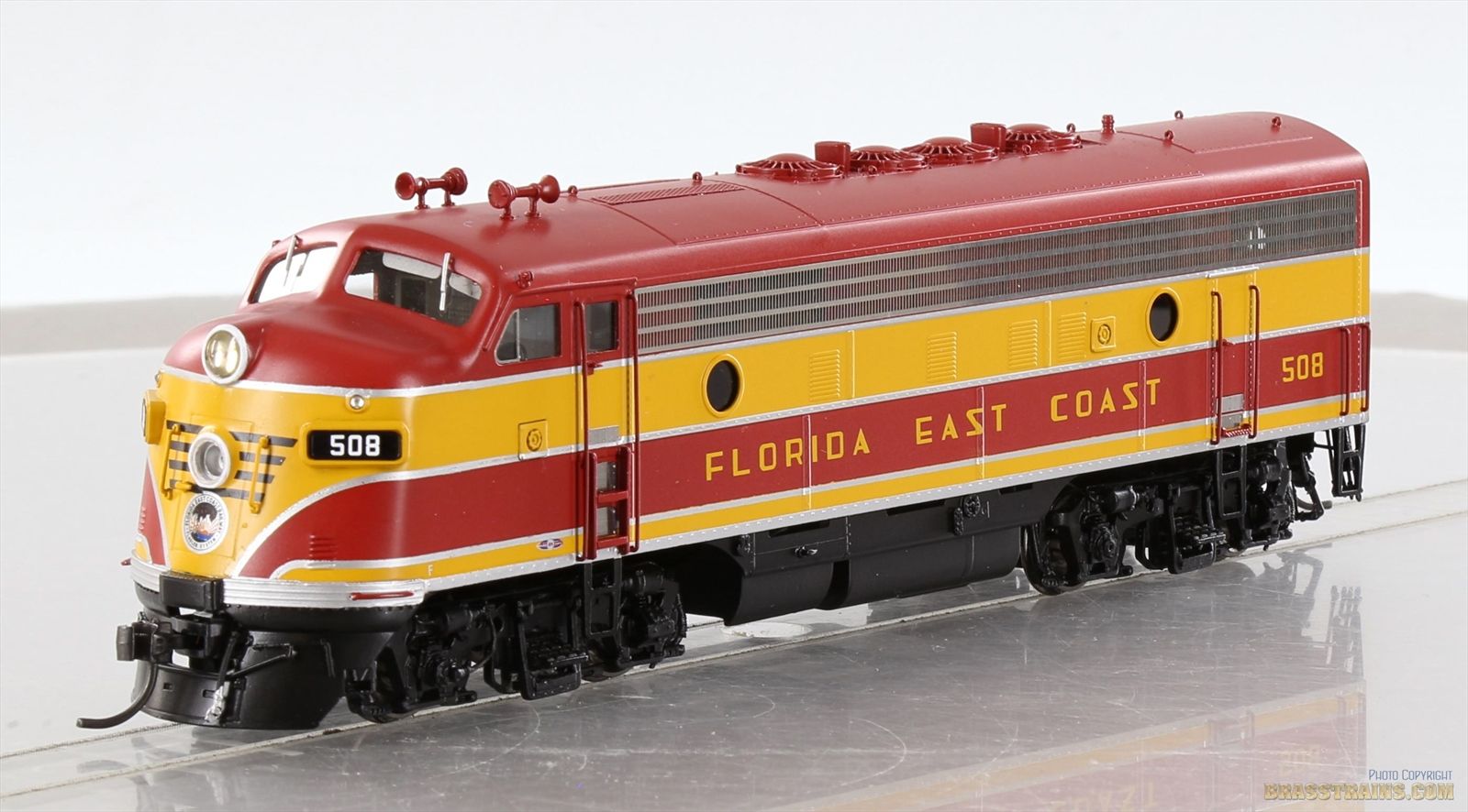 HO Brass Model - DP 2036A FEC Florida East Coast F3 F3A #508 - F/P - Ajin