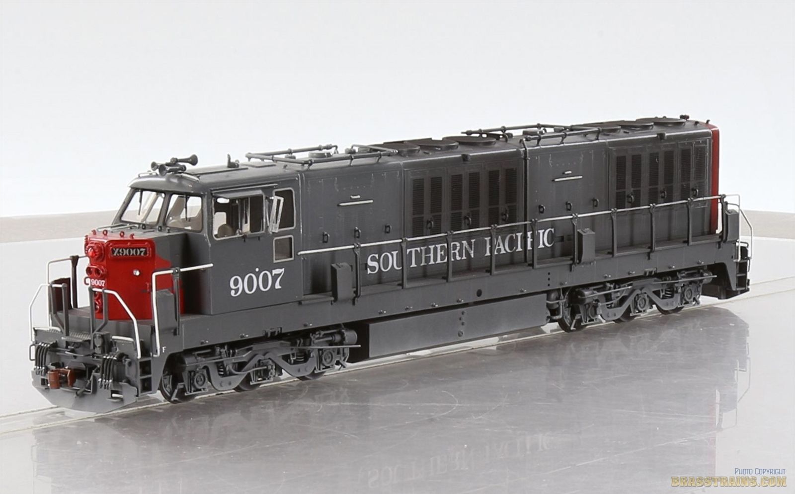 HO Brass Model - OMI 6463.1 SP Southern Pacific Krauss - Maffei #9007 - F/P -Pro Weathered ...