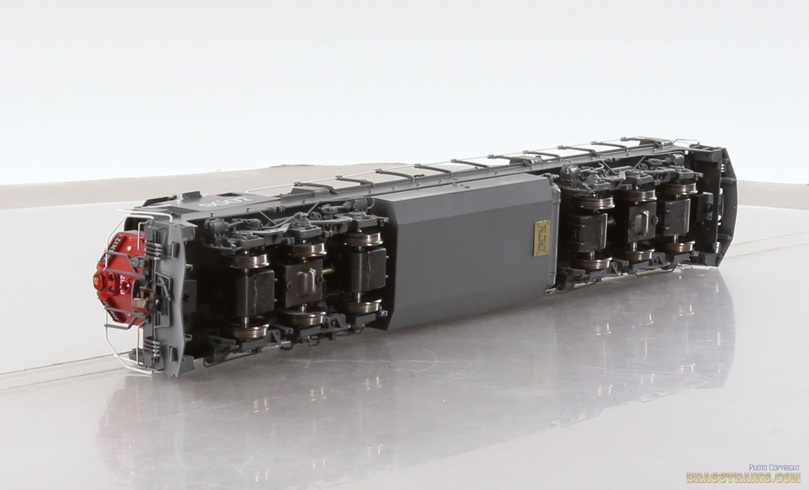 HO Brass Model - OMI 6463.1 SP Southern Pacific Krauss - Maffei #9007 - F/P -Pro Weathered ...