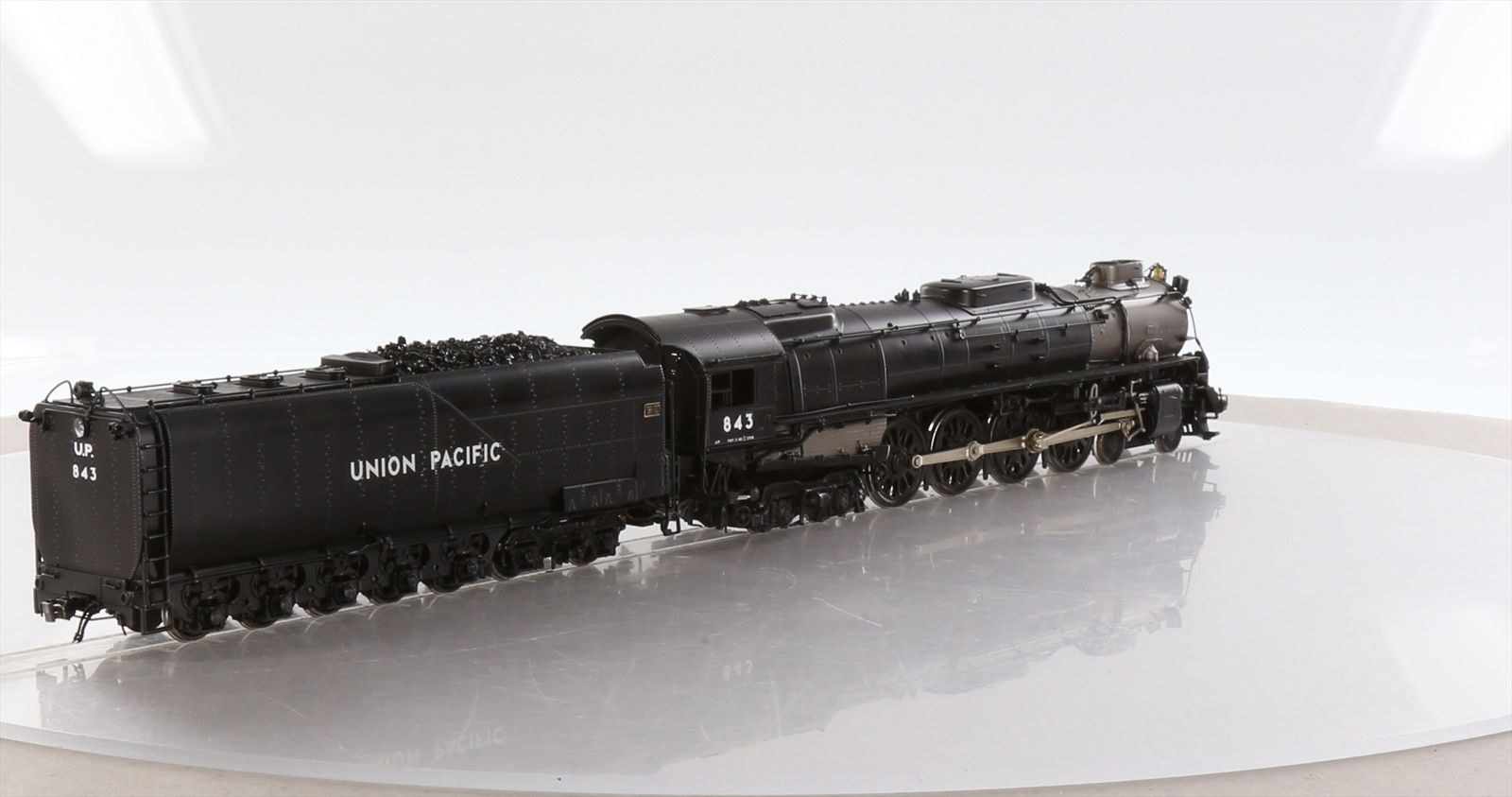HO Brass Model - Key UP Union Pacific 4-8-4 FEF-3 Northern Coal #843 ...