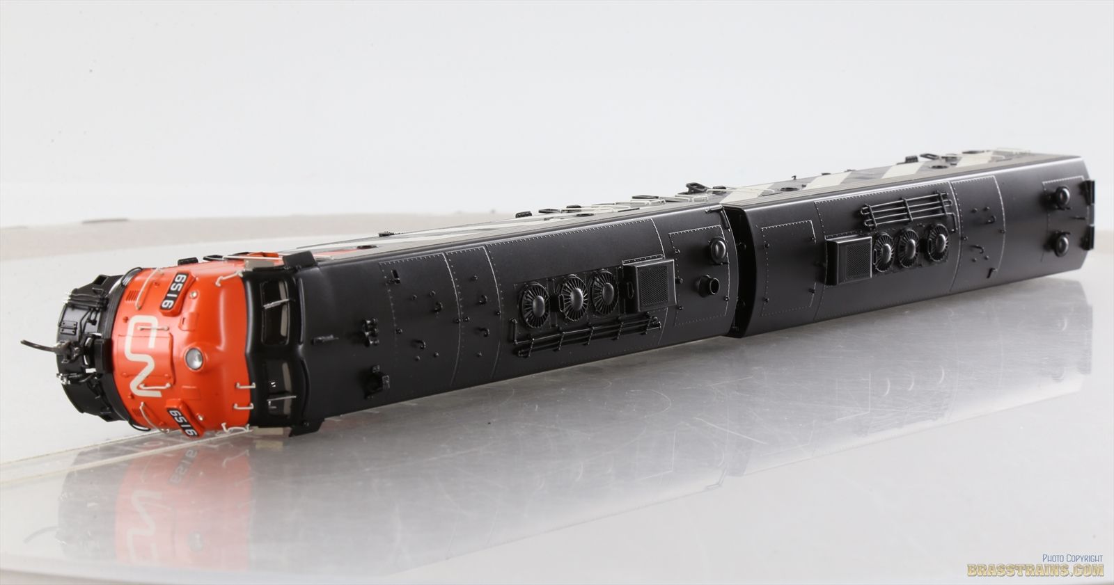 HO Brass Model - DP 2129 CN Canadian National FP9 FP9A F9 F9B #6516 ...