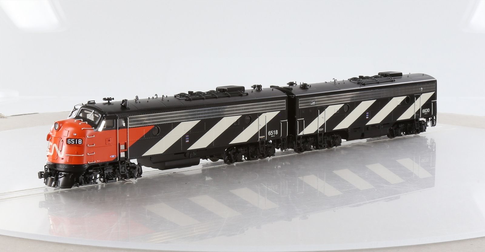 HO Brass Model - DP 2129 CN Canadian National FP9 FP9A F9 F9B #6518 ...