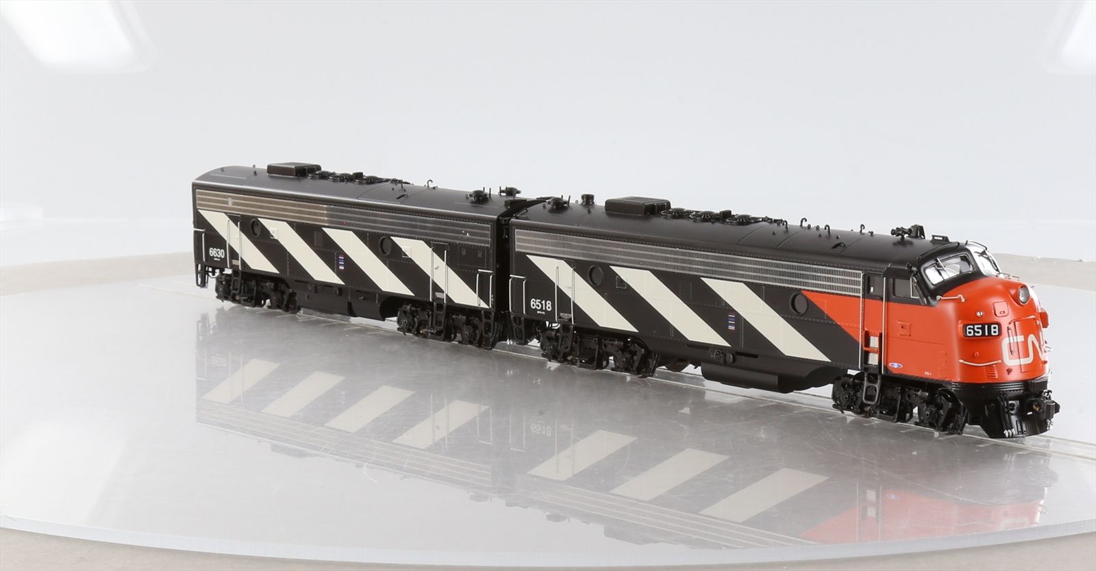HO Brass Model - DP 2129 CN Canadian National FP9 FP9A F9 F9B #6518 ...