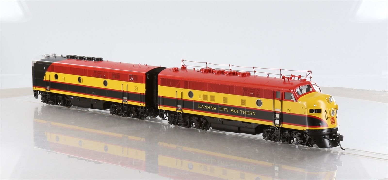 HO Brass Model - DP 2041 KCS Kansas City Southern F3 F3A F3B #31 - F/P ...