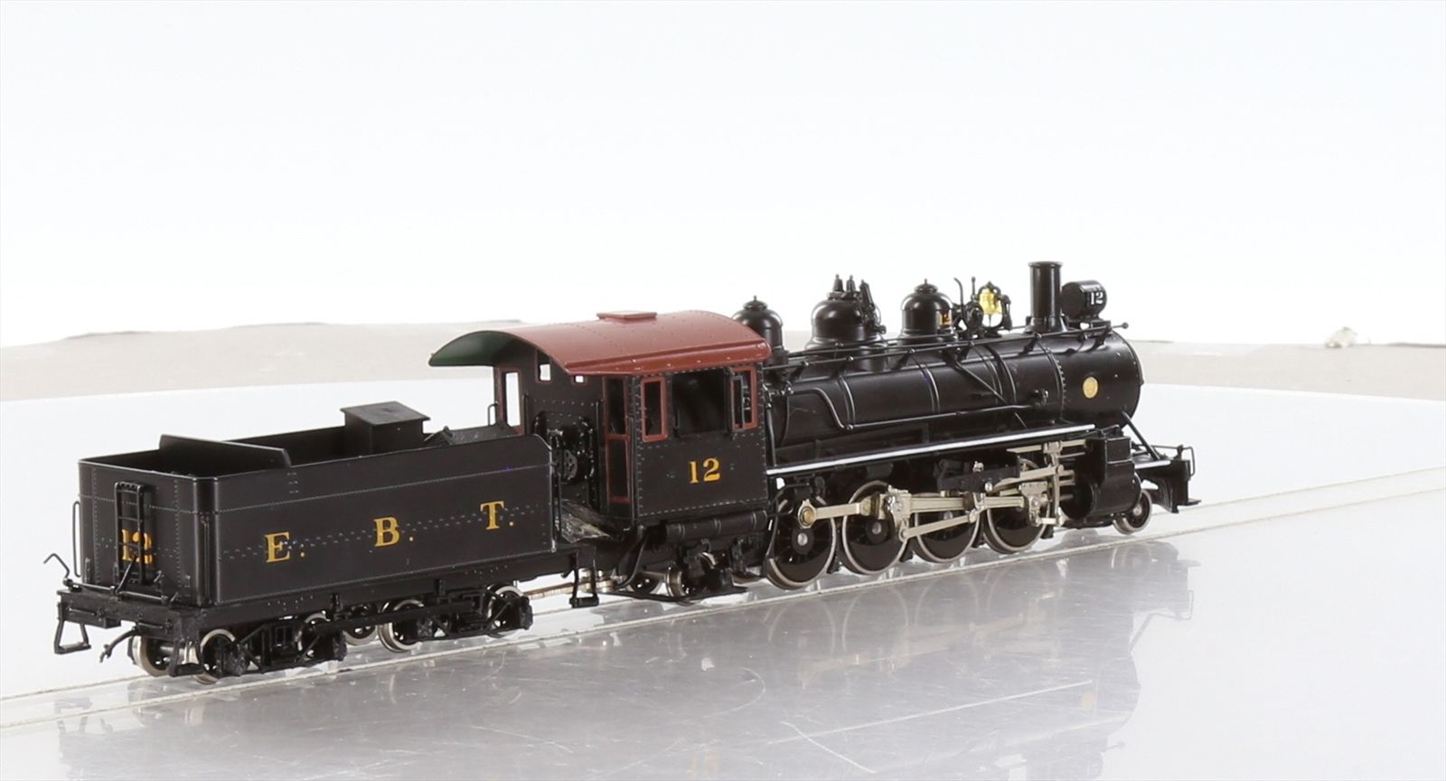 HOn3 Brass Model - Hallmark EBT East Broad Top 2-8-2 Mikado #12 - 1987 ...