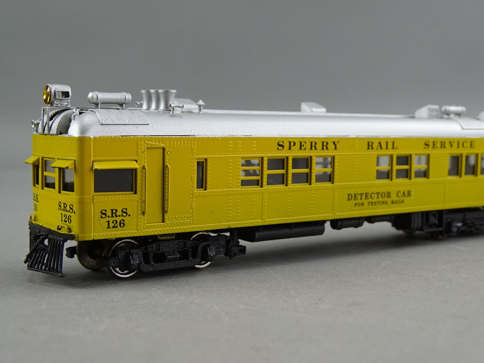 HO Brass Model - Hallmark SRS Sperry Rail Detector Car #126 - Custom