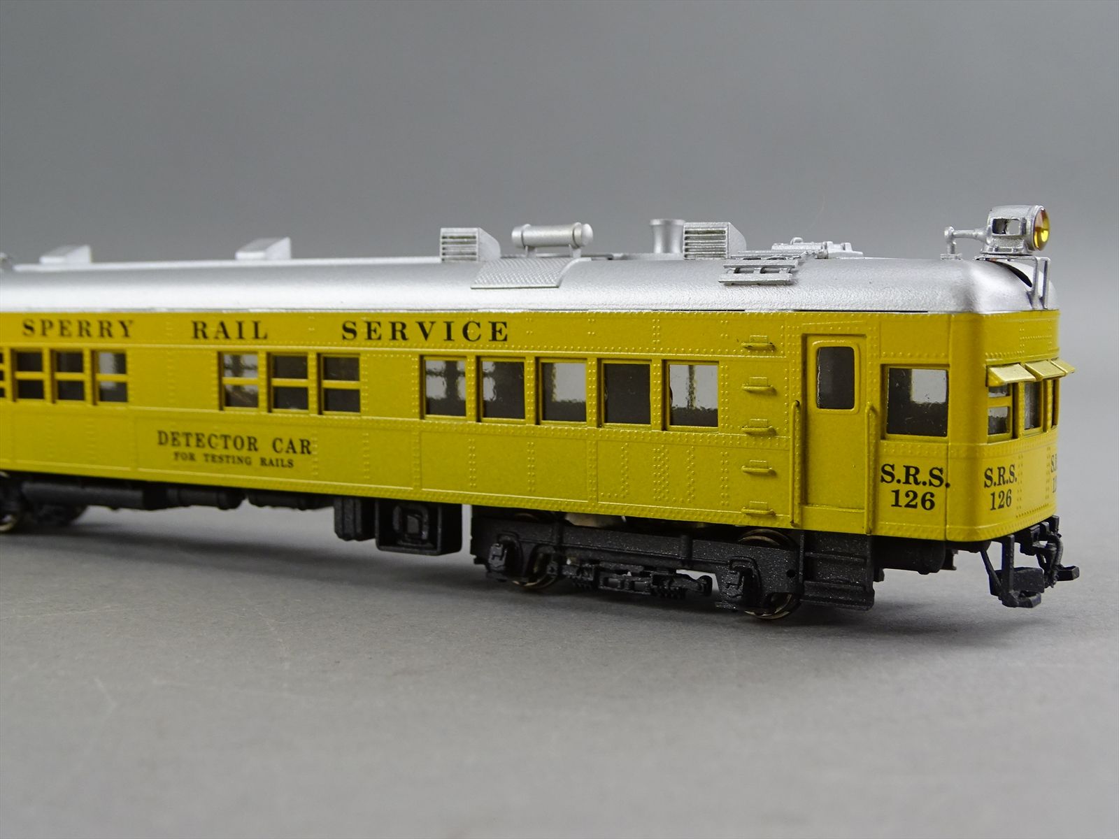 HO Brass Model - Hallmark SRS Sperry Rail Detector Car #126 - Custom