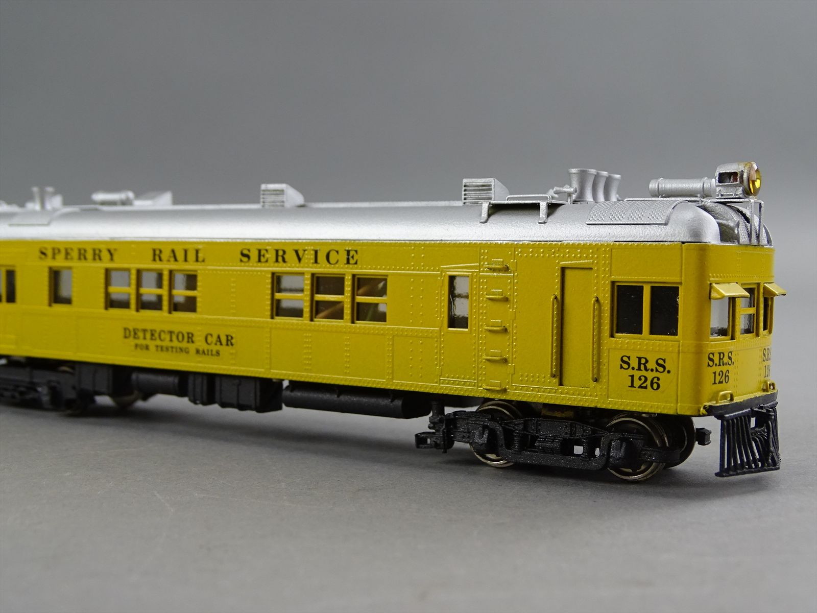 HO Brass Model - Hallmark SRS Sperry Rail Detector Car #126 - Custom