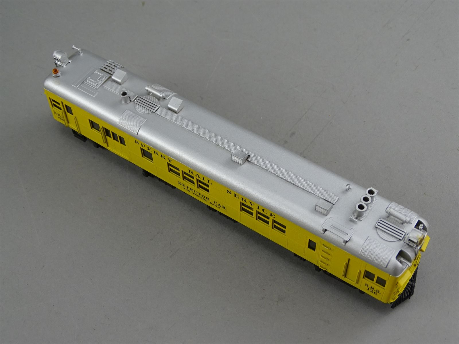 HO Brass Model - Hallmark SRS Sperry Rail Detector Car #126 - Custom