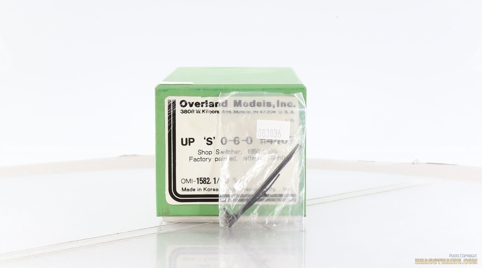 HO Brass Model - OMI 1582.1 UP Union Pacific S 0-6-0 1950's Era Shop ...