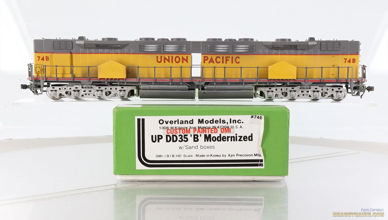HO Brass Model - OMI 1918.1 UP Union Pacific DD35B Diesel - Modernized ...