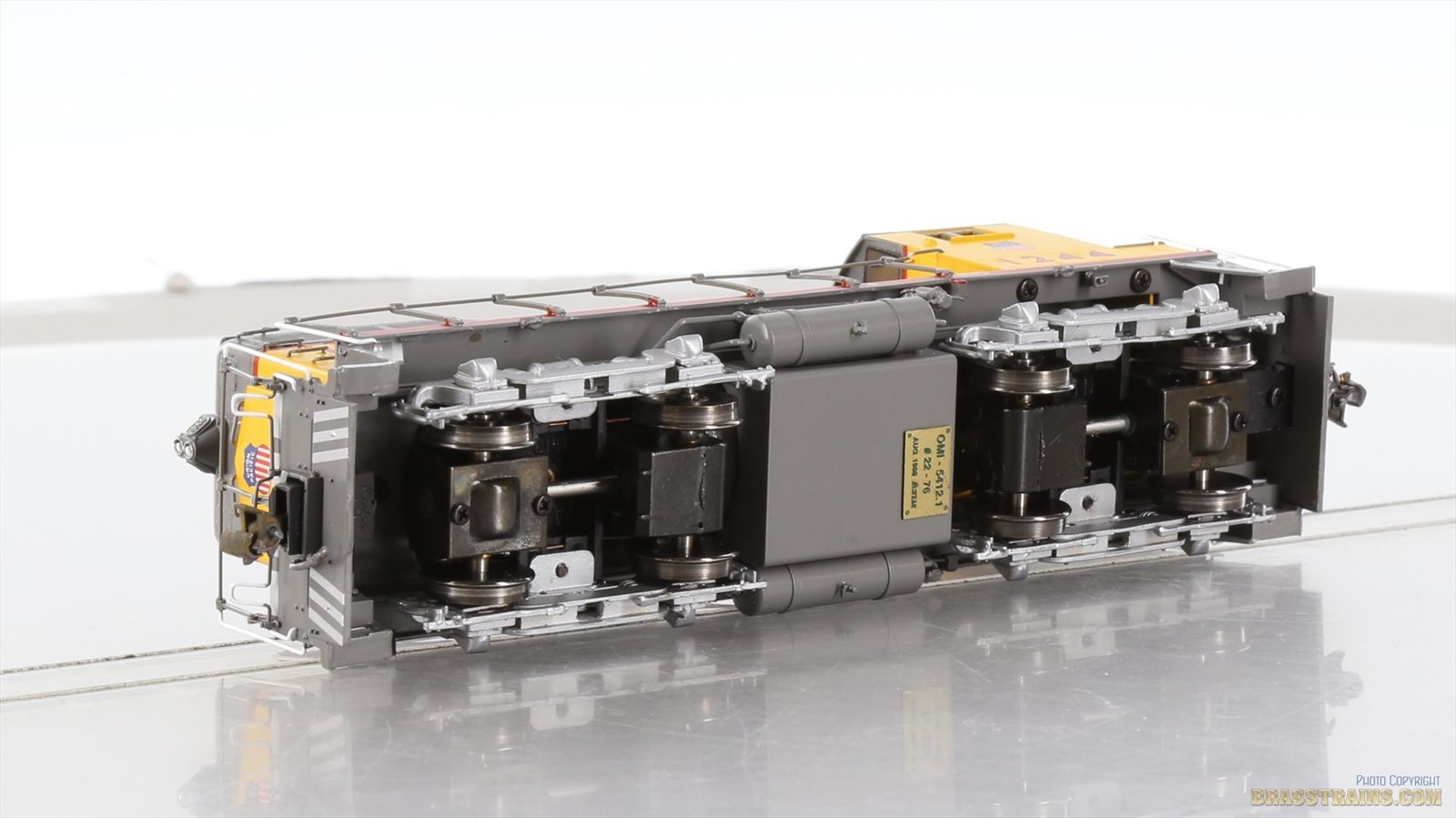 HO Brass Model - OMI 5412.1 UP Union Pacific SW10 ex-SW9 #1200 - F/P ...