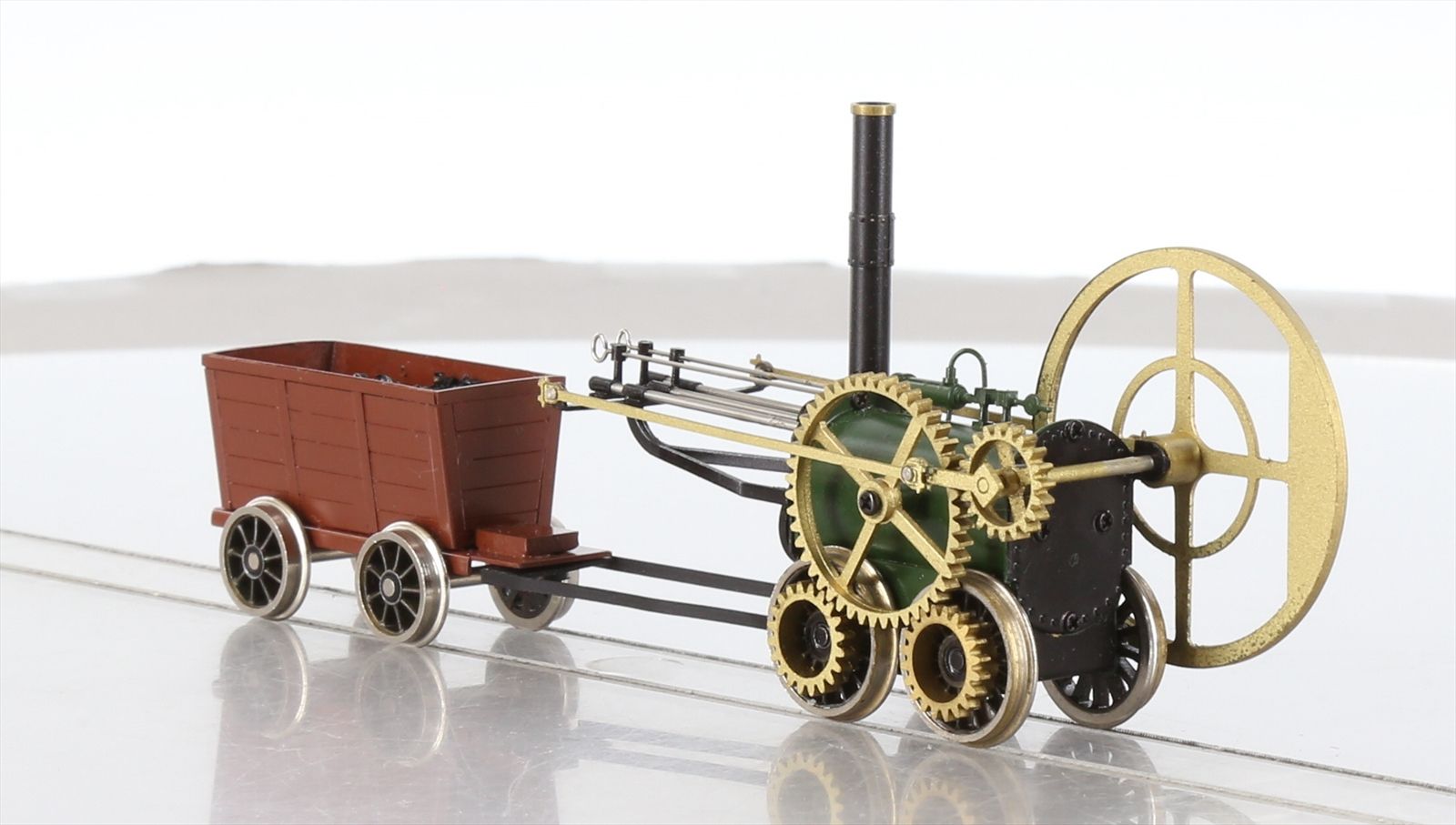 HO Brass Model - KTM Trevithick World's First Steam Locomotive 1804 ...