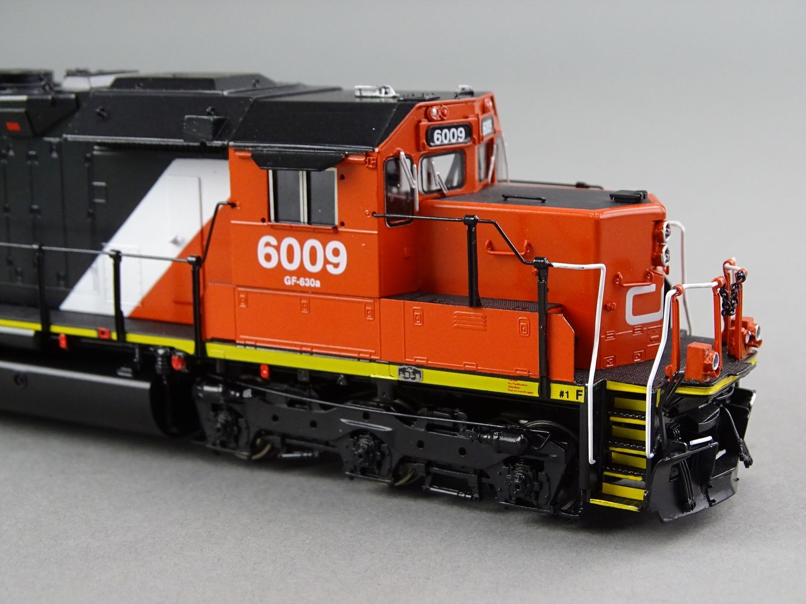 HO Brass Model - OMI 6651.1 CN CNR Canadian National SD40u GF630a #6009 - F/P - 1998 Run - North ...