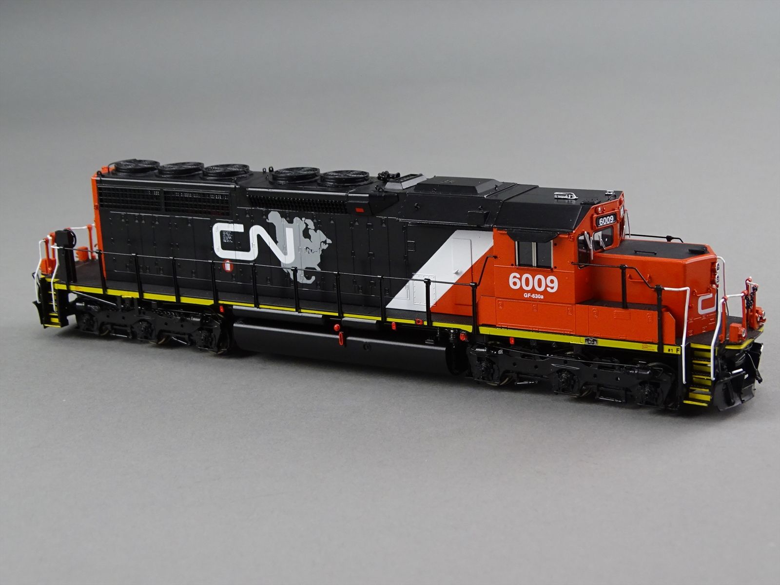 HO Brass Model - OMI 6651.1 CN CNR Canadian National SD40u GF630a #6009 - F/P - 1998 Run - North ...