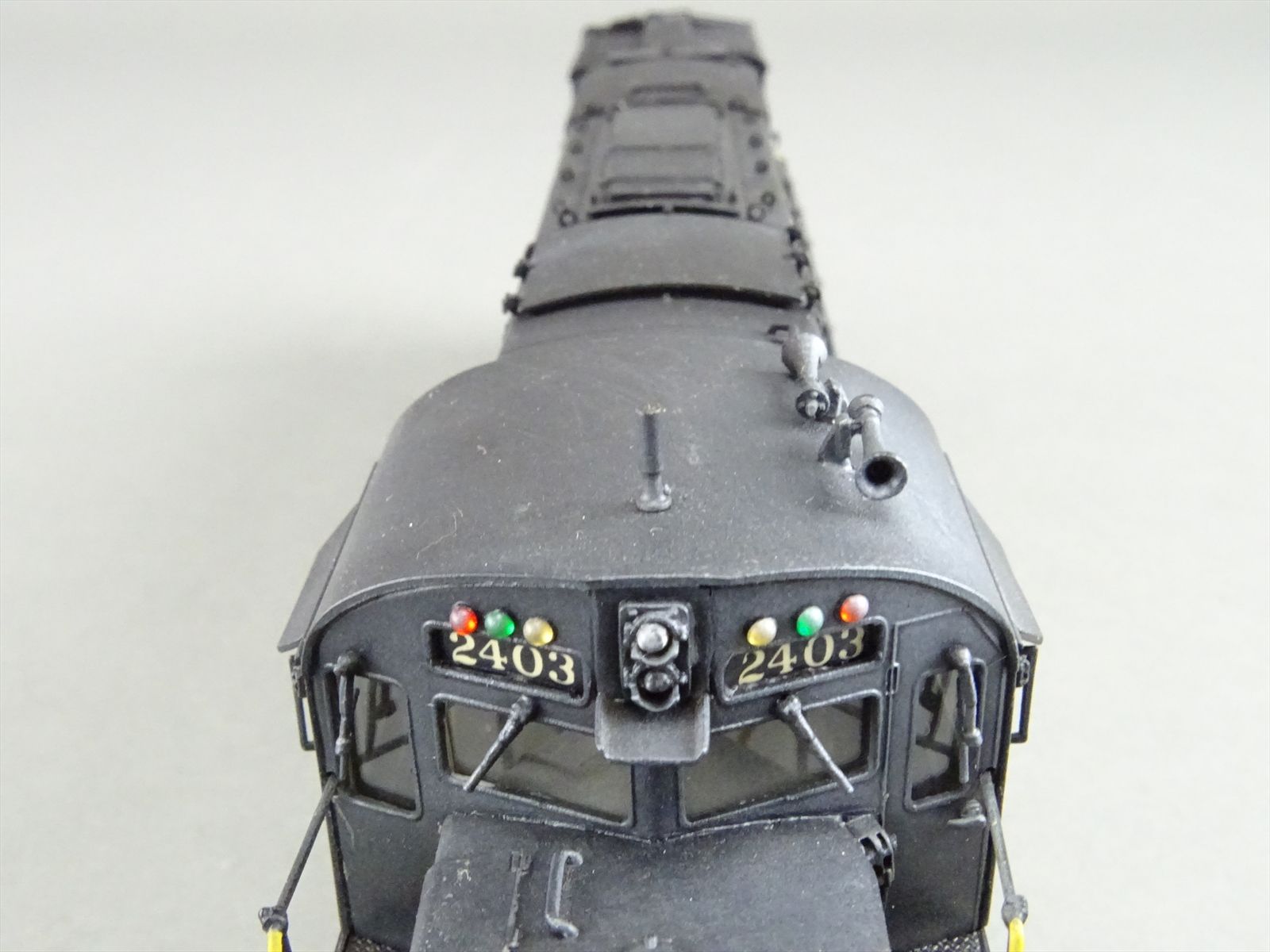 HO Brass Model - OMI 1920 EL Erie Lackawanna Alco C424 Phase I #2403 - Pro Paint + Weathering ...