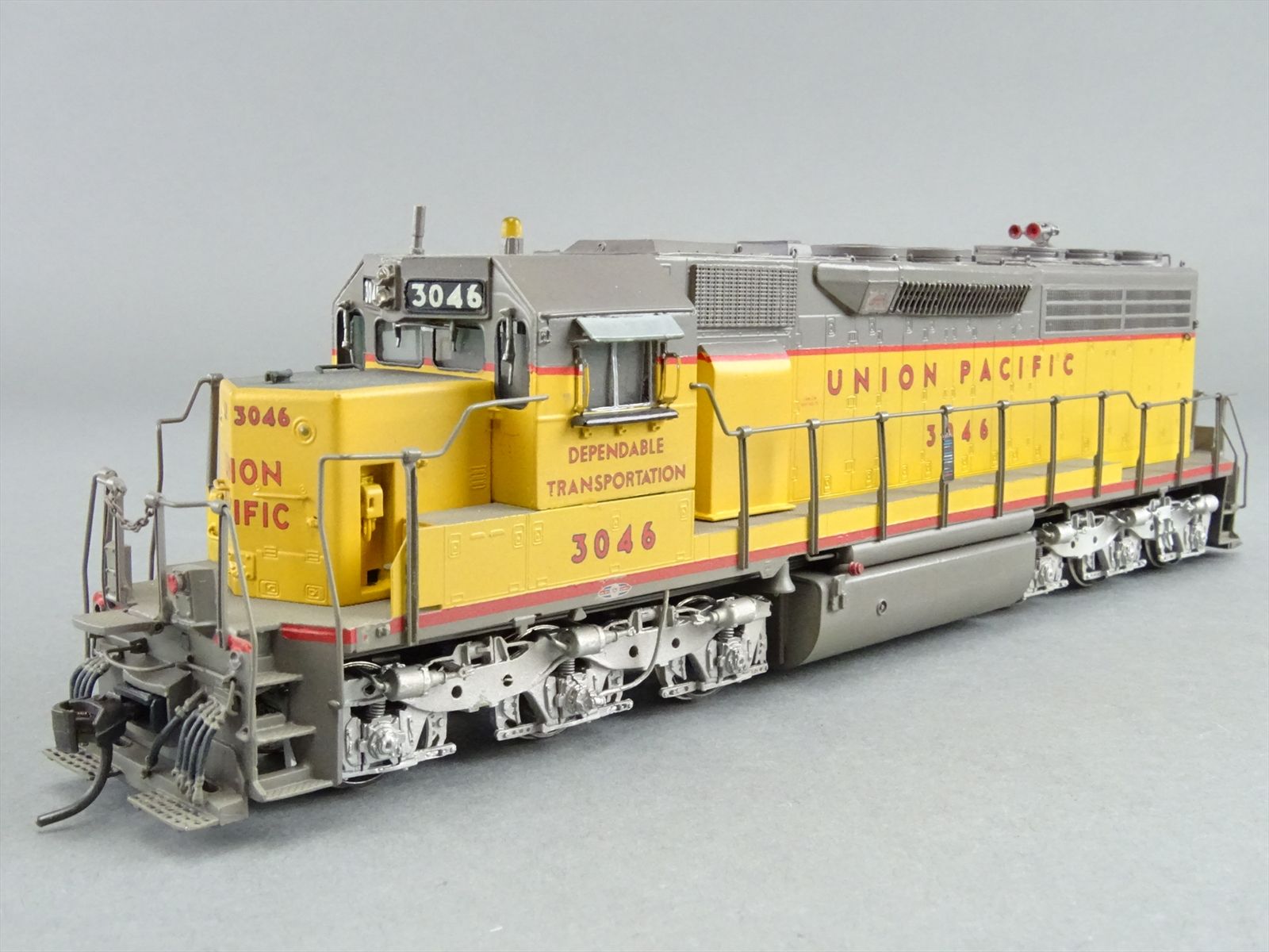 HO Brass Model - OMI 5396 UP Union Pacific SD40X #3046 - Custom - 1999 Run