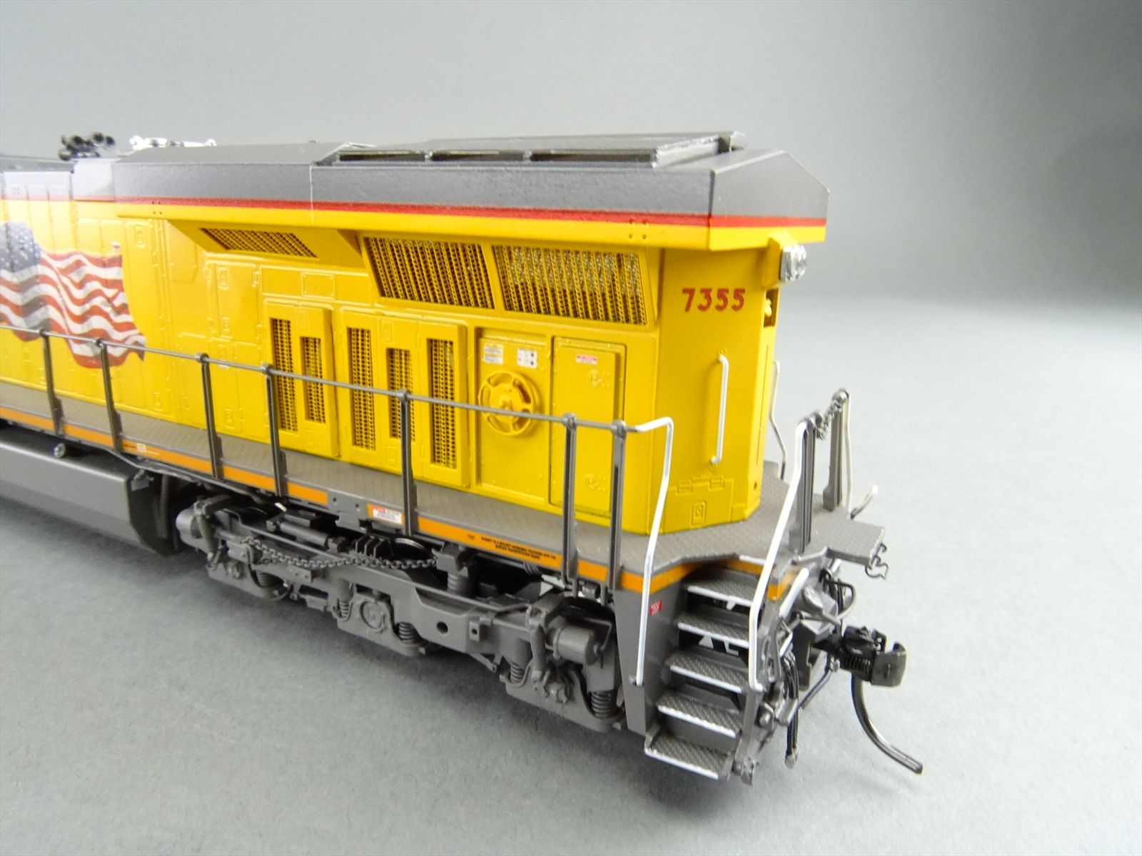 HO Brass Model - OMI 1454-3 UP Union Pacific C45ACCTE #7355 - F/P ...