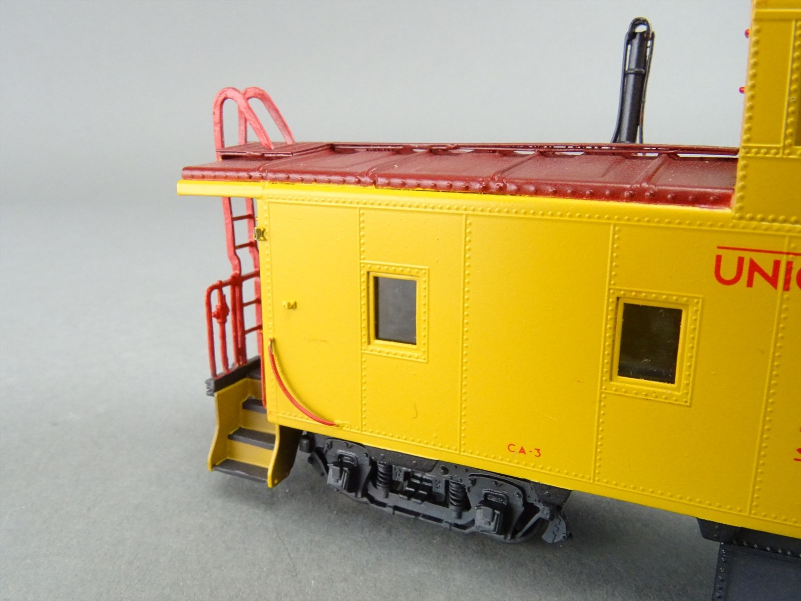 HO Brass Model - OMI 1120 UP Union Pacific CA-3 Caboose #3763 - Pro ...