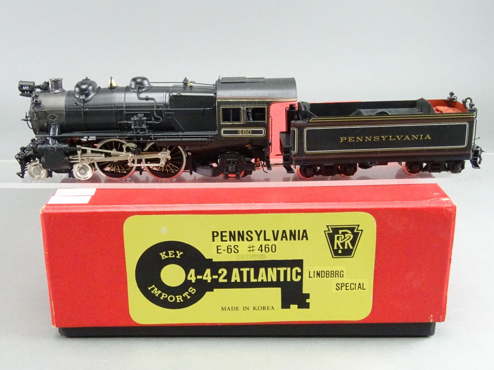 HO Brass Model - Key PRR Pennsylvania 4-4-2 Atlantic E-6s Lindberg ...