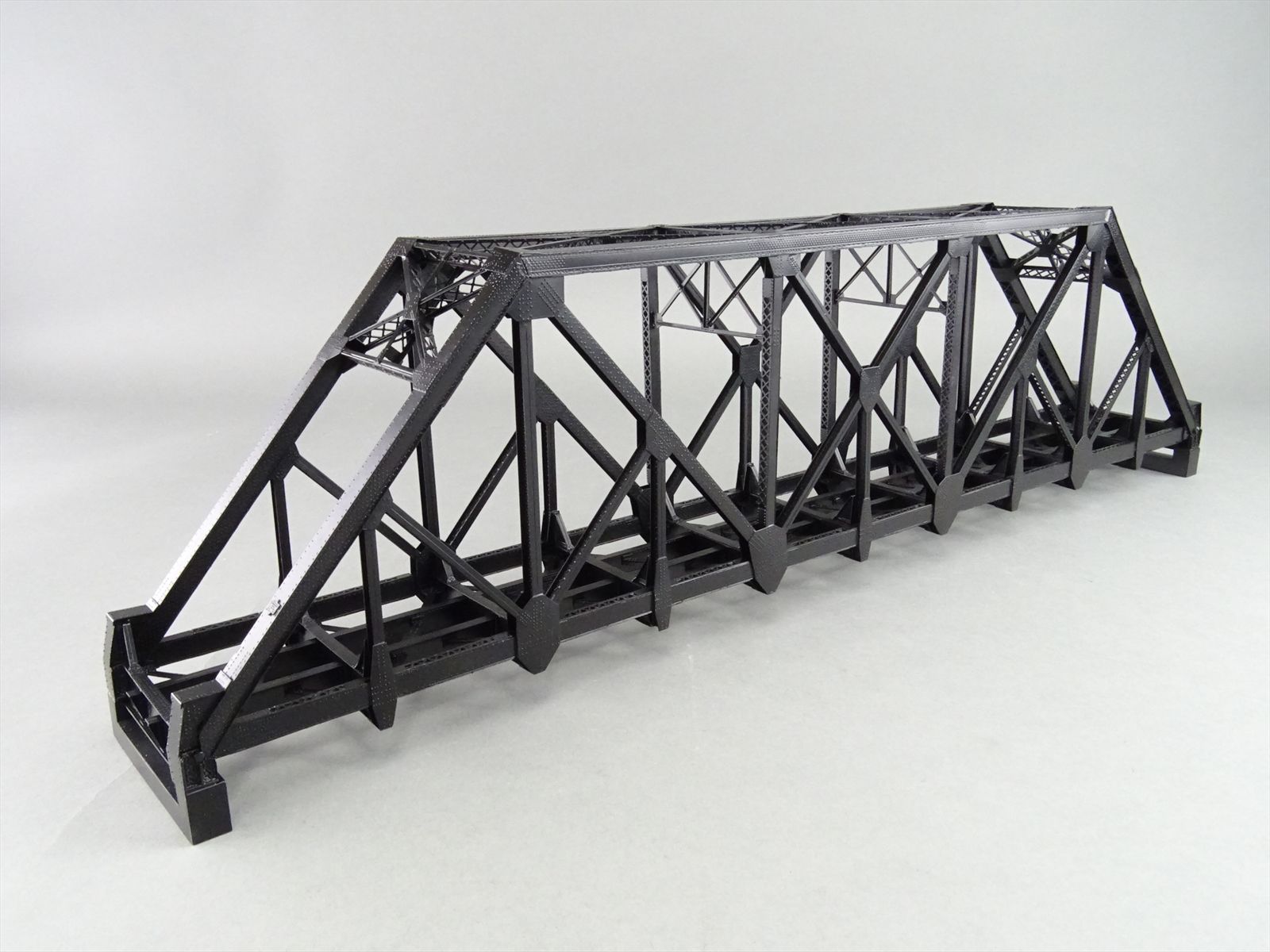 HO Scale Brass - Truss Bridge - Factory Painted Black