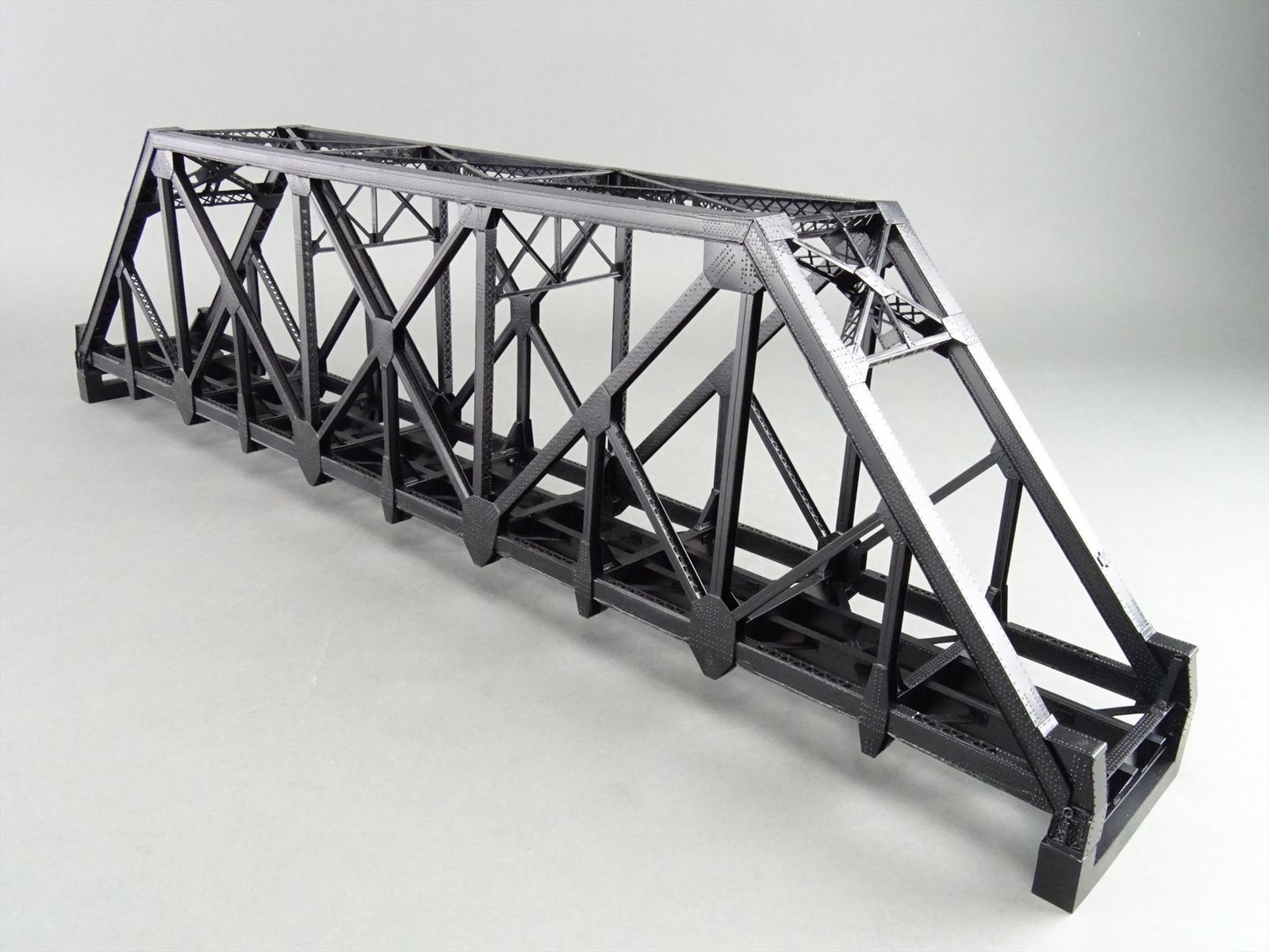 HO Scale Brass - Truss Bridge - Factory Painted Black