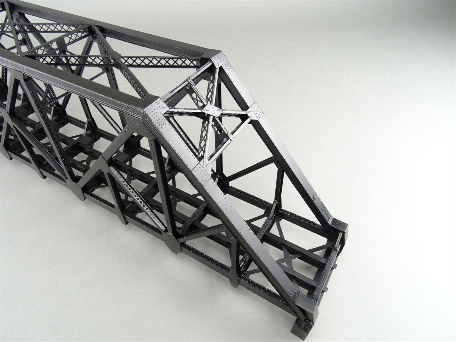 HO Scale Brass - Truss Bridge - Factory Painted Black