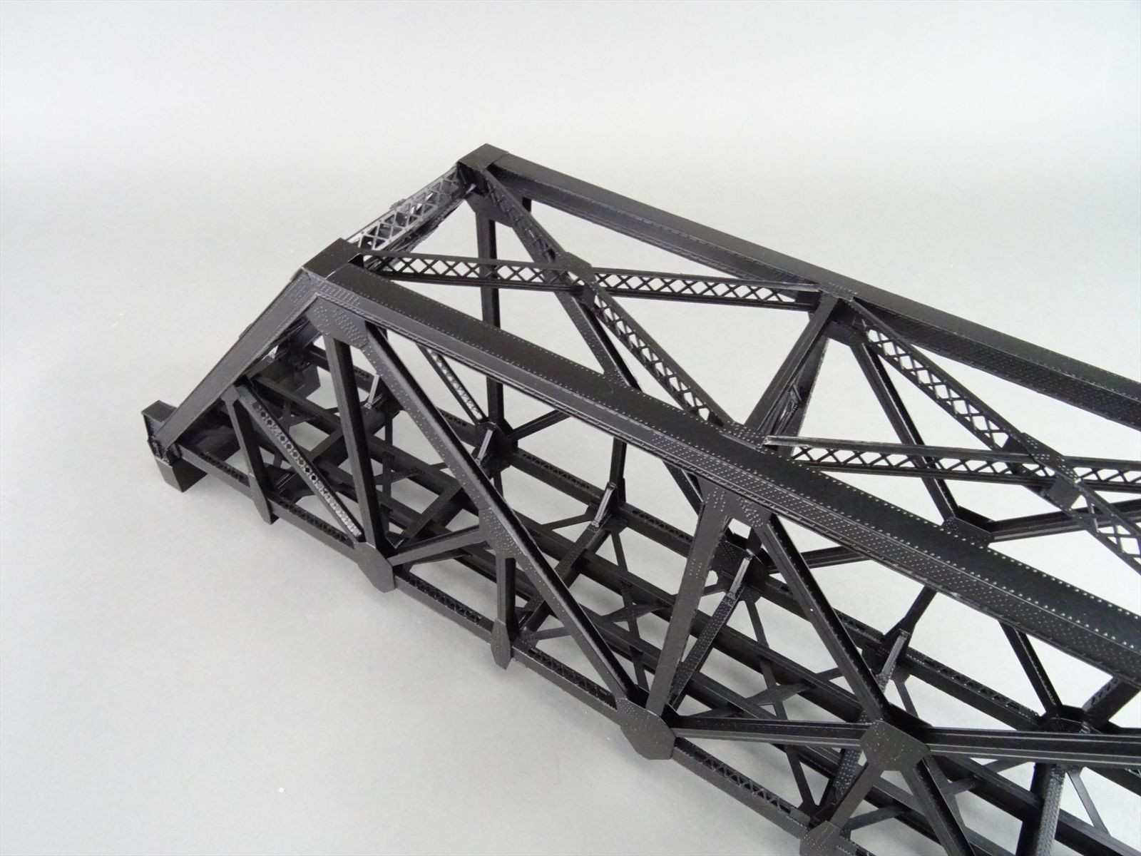 HO Scale Brass - Truss Bridge - Factory Painted Black