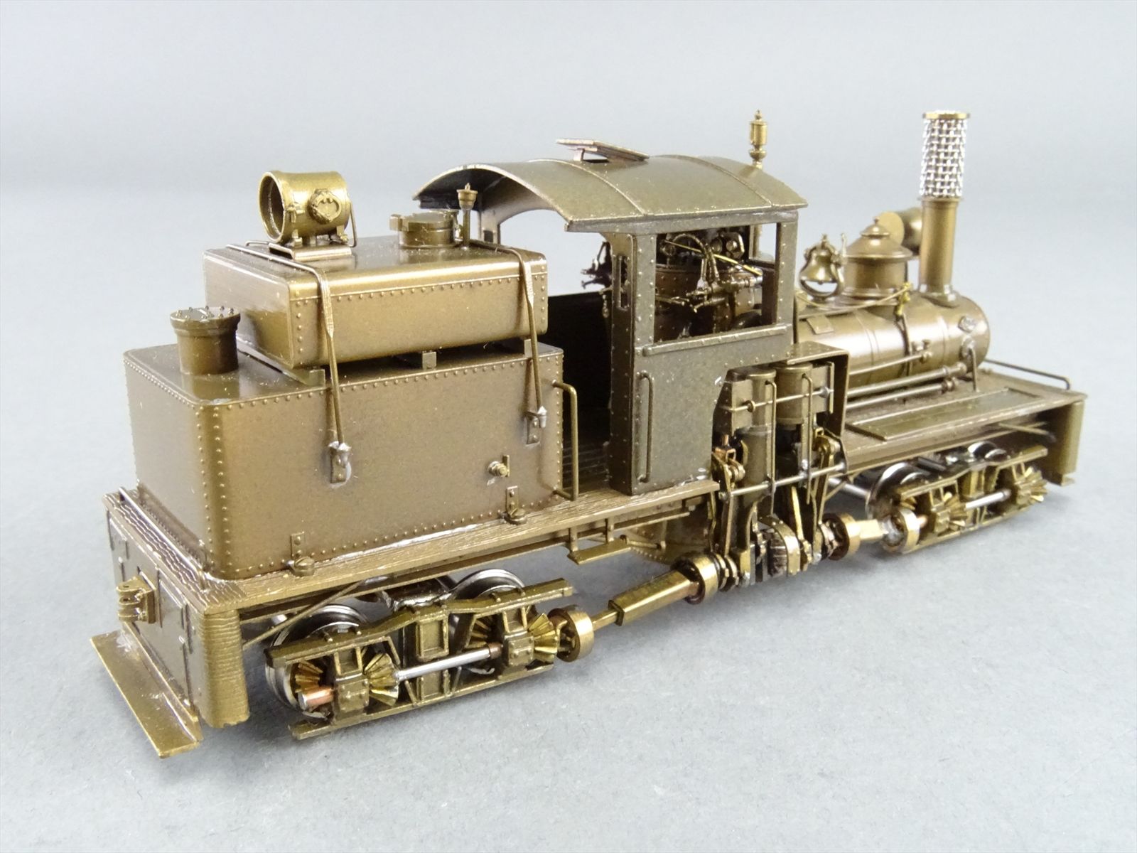 HO Brass Model - PFM Mich Cal Lumber 2-Truck Shay #2 - 1979 Run - Unpainted