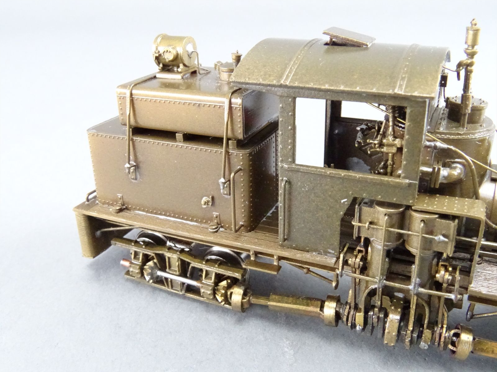 HO Brass Model - PFM Mich Cal Lumber 2-Truck Shay #2 - 1979 Run - Unpainted