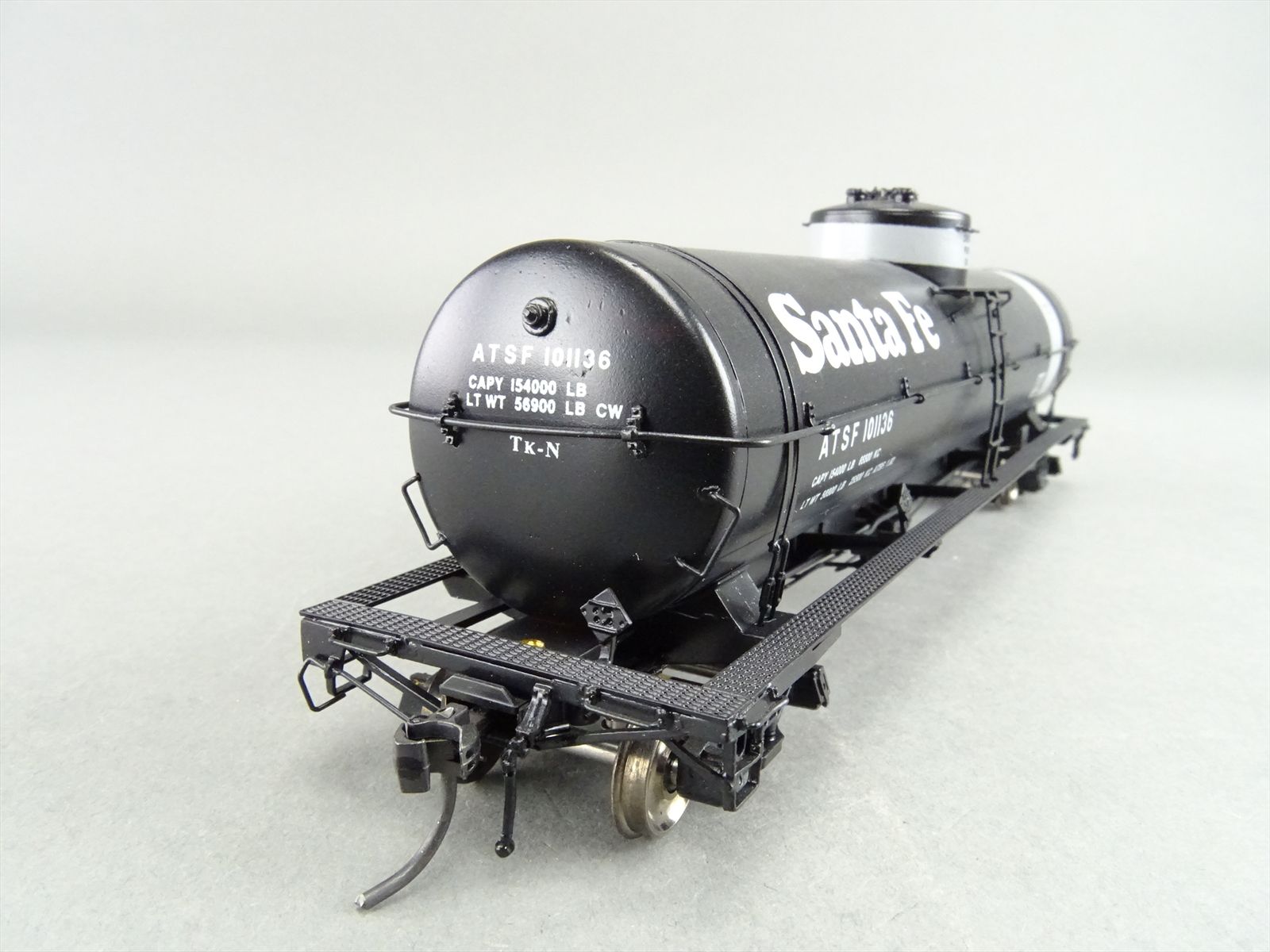 HO Brass Model - Division Point DP-5536 ATSF Santa Fe Tank Car #101136 ...