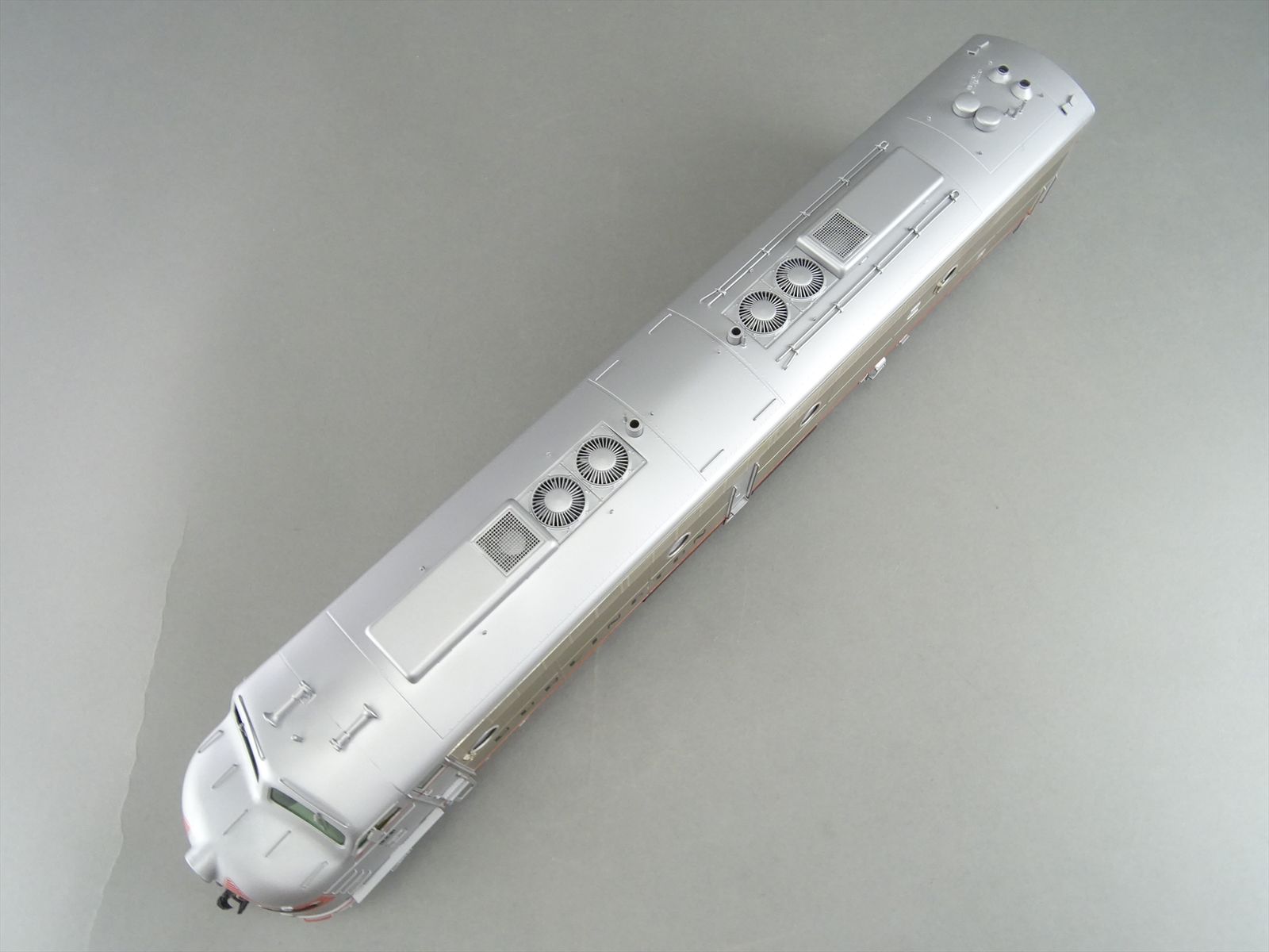 O Brass Model - Key CS#85 CB&Q Burlington Silver & Red EMD E9 E9A A-A ...