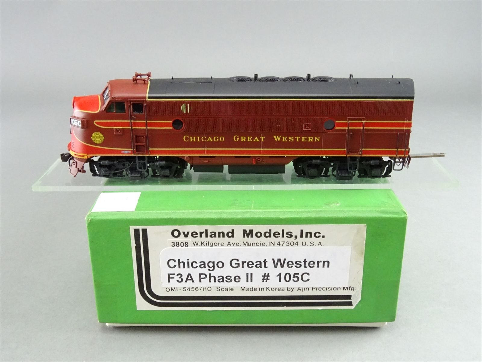 HO Brass Model - OMI 5456 CGW Chicago Great Western F3 F3A Phase II ...