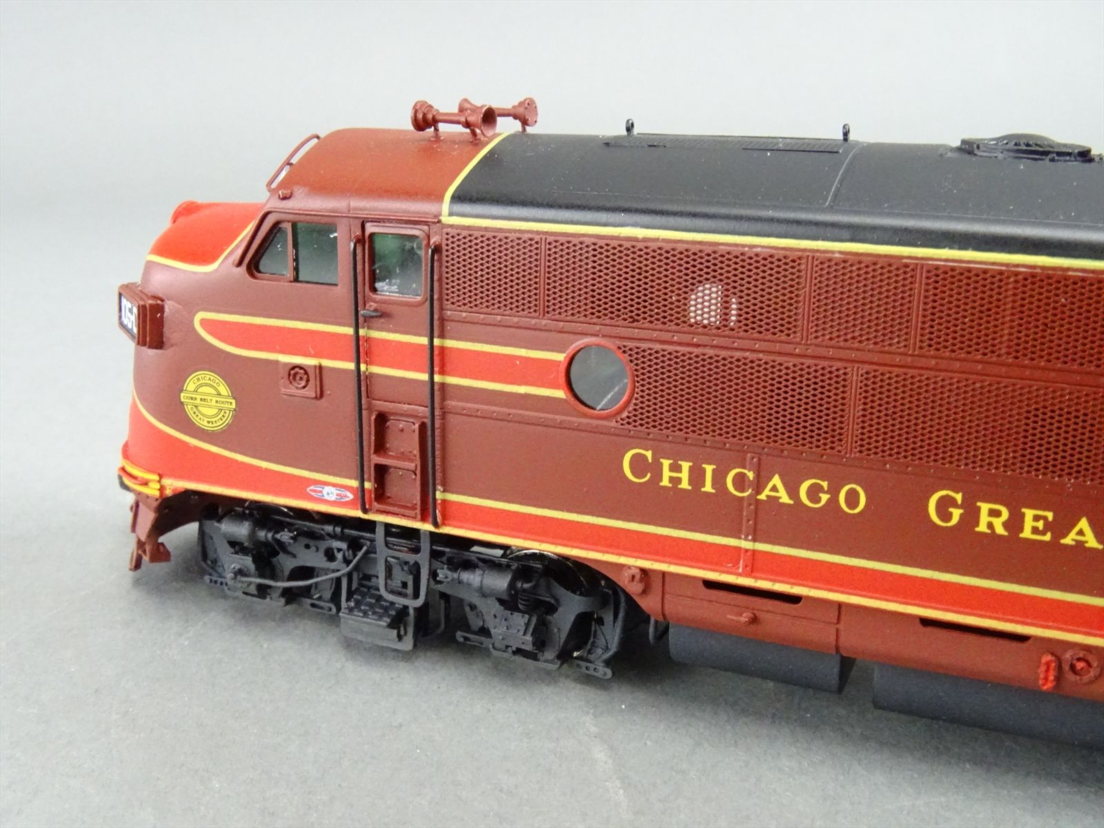 HO Brass Model - OMI 5456 CGW Chicago Great Western F3 F3A Phase II ...