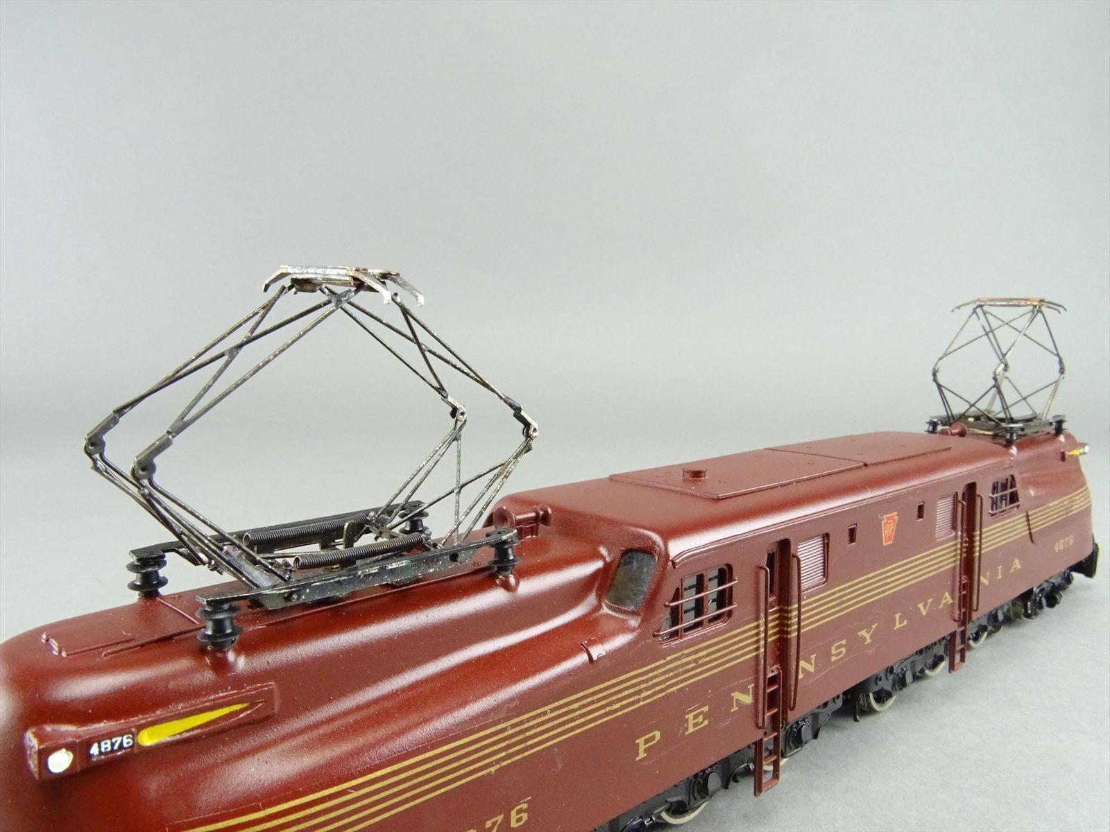 HO Brass Model - Lambert PRR Pennsylvania GG1 Eelectric #4876 Tuscan Red - 1973 Run - Custom
