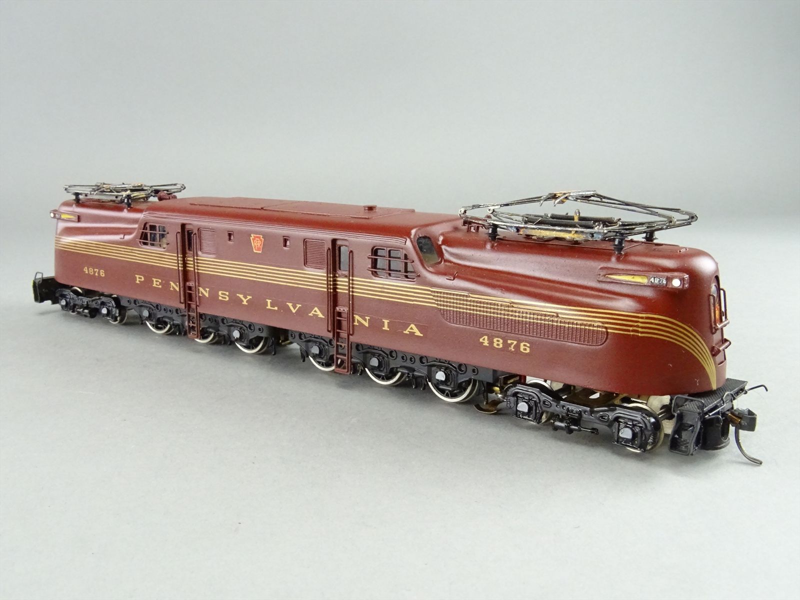 HO Brass Model - Lambert PRR Pennsylvania GG1 Eelectric #4876 Tuscan ...
