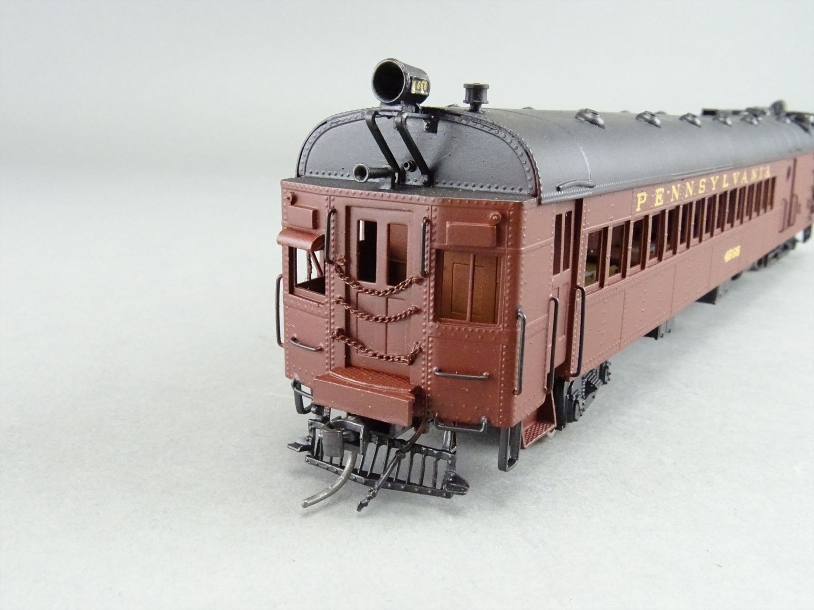 HO Brass Model - NJCB DE-143 PRR Gas Electric Doodlebug #4666 Pennsy ...