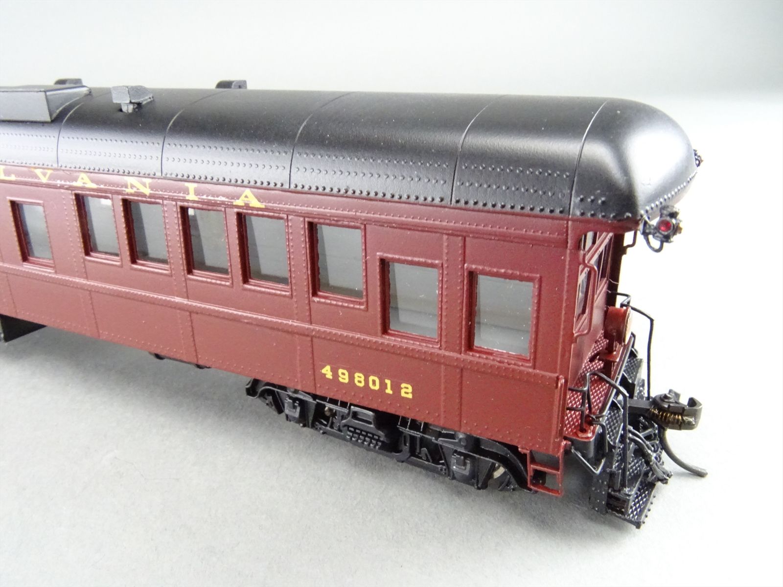 HO Brass Model - NJCB 739 PRR Pennsylvania Inspection Car #498012 - Custom
